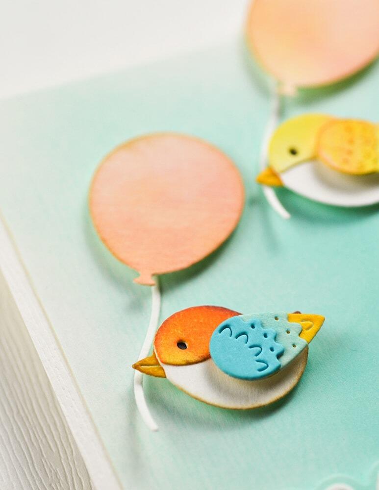 Poppystamps - 2712 Nordic Birds of a Feather craft die