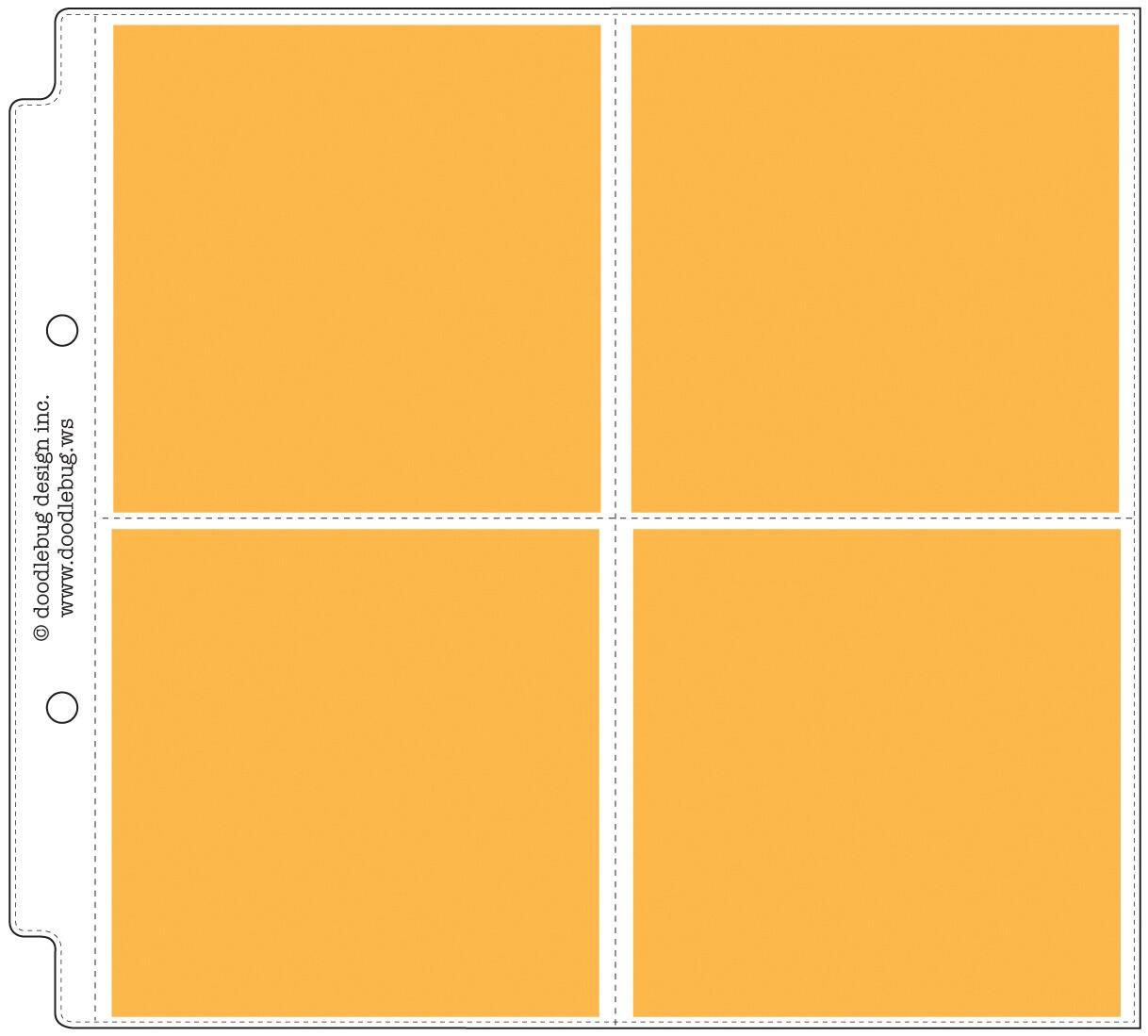 Doodlebug Storybook Album 8x8 Page Protectors