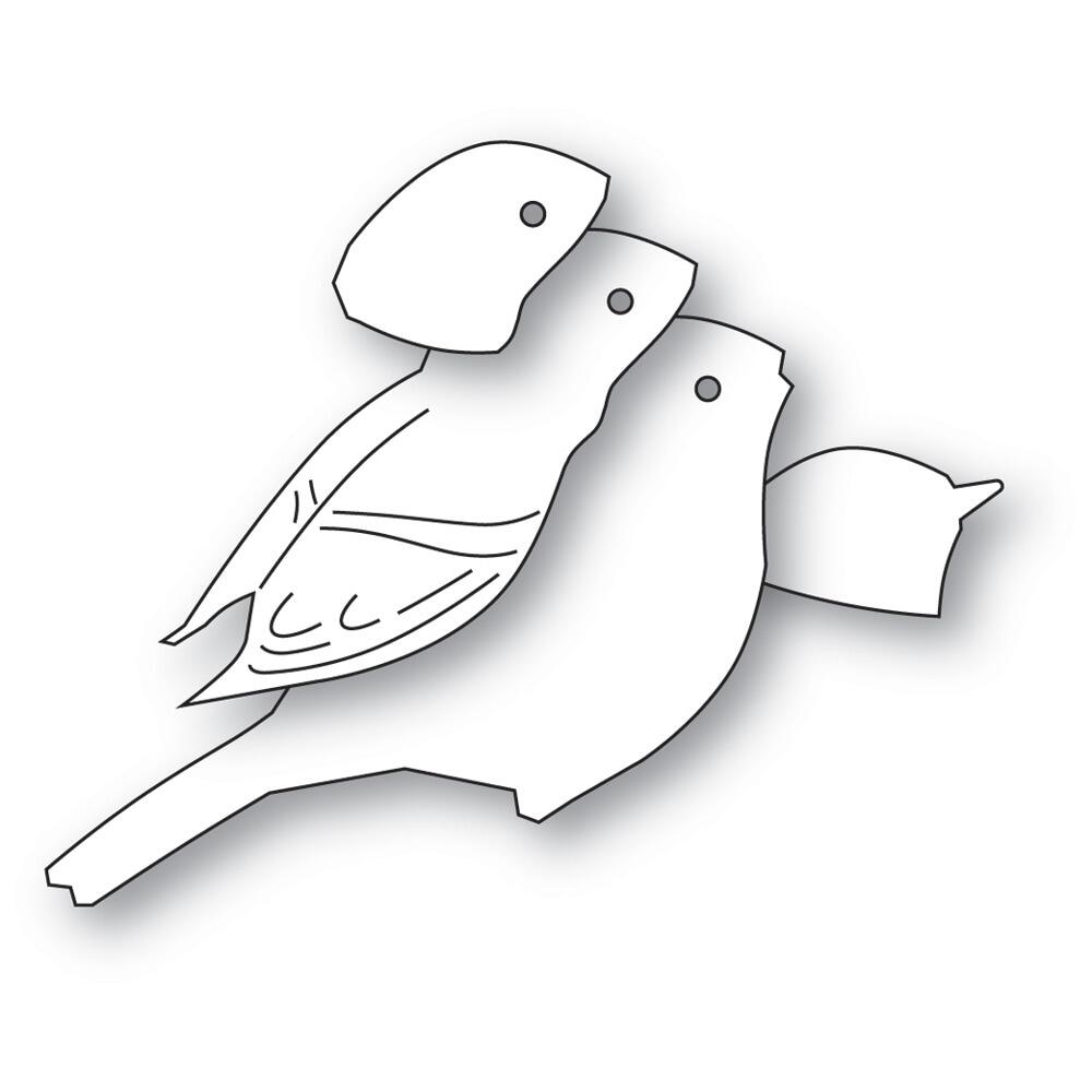 Memory Box - 94804 Watchful Bird craft die