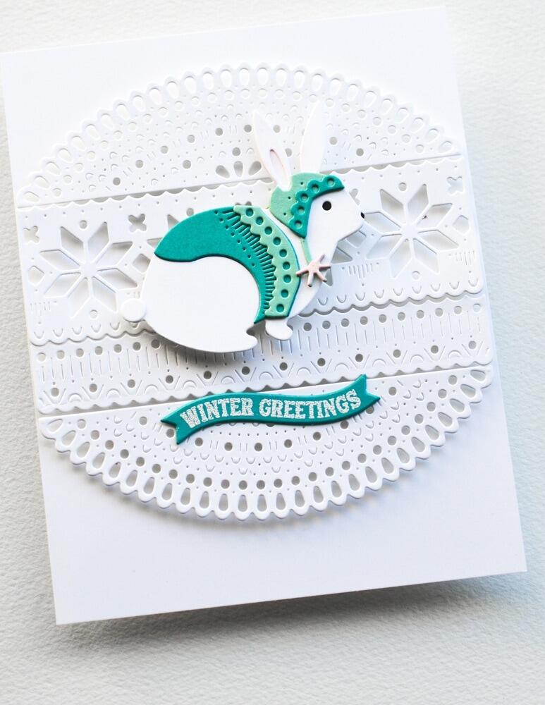 Poppystamps - 2631 Nordic Lavish Border Set craft die