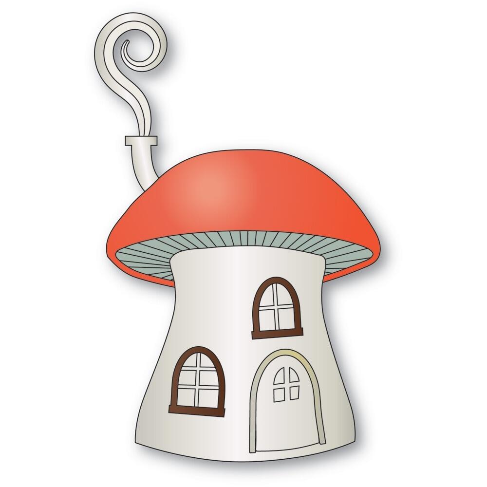 Poppystamps - 2655 Large Mushroom House craft die