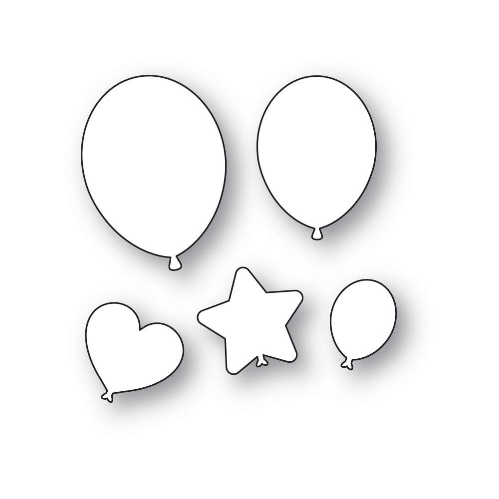 Memory Box - 94860 Celebration Balloons craft die