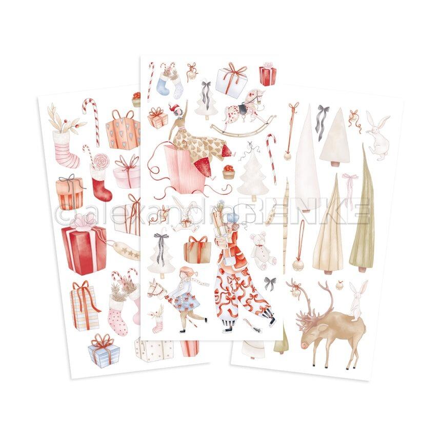Alexandra Renke - World of Figures Christmas Magic Rub On Transfers ...
