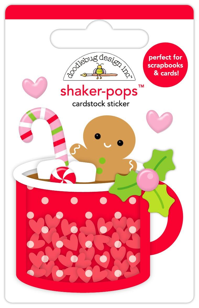Doodlebug shaker-pops - Heartwarming 8955