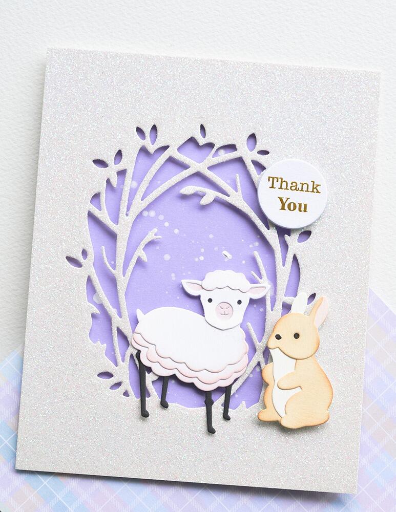 Memory Box - 94727 Cute Layered Bunny craft die