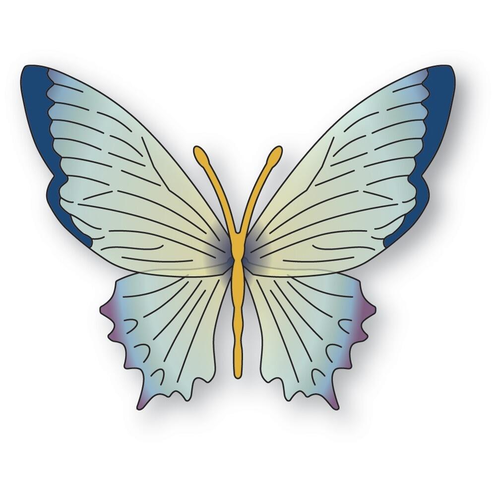 Memory Box - 94832 Blue River Butterfly craft die