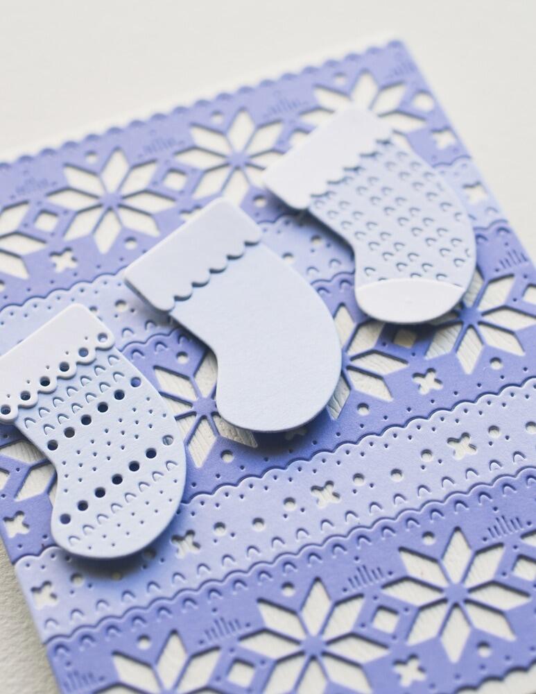 Poppystamps - 2633 Nordic Wintertide Border Set craft die