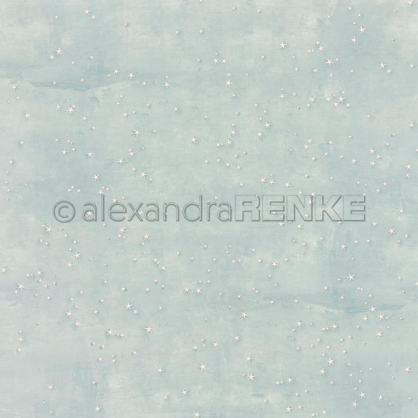 Alexandra Renke Design Paper 12x12 - 10.3929 Star Magic Sky Blue