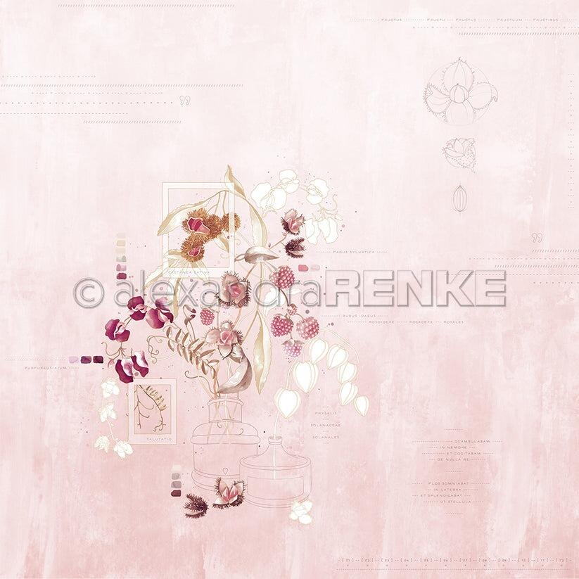 Alexandra Renke Design Paper 12x12 - 10.3848 Creative Floral Splendor ...