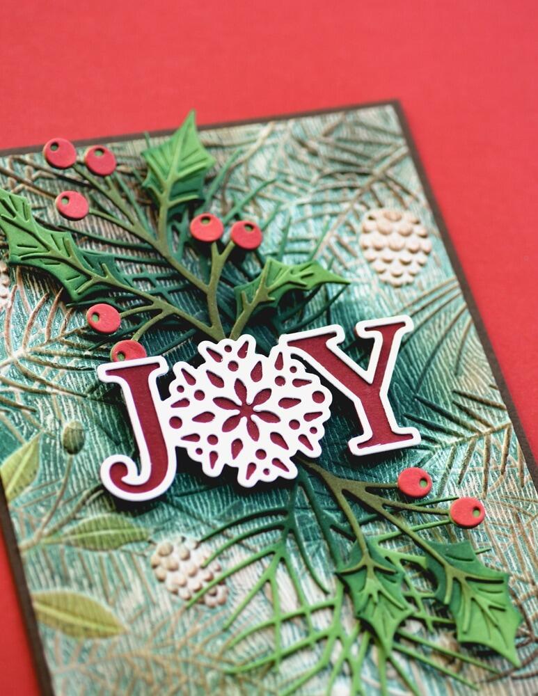 Memory Box - 94797 Snowflake Joy craft die