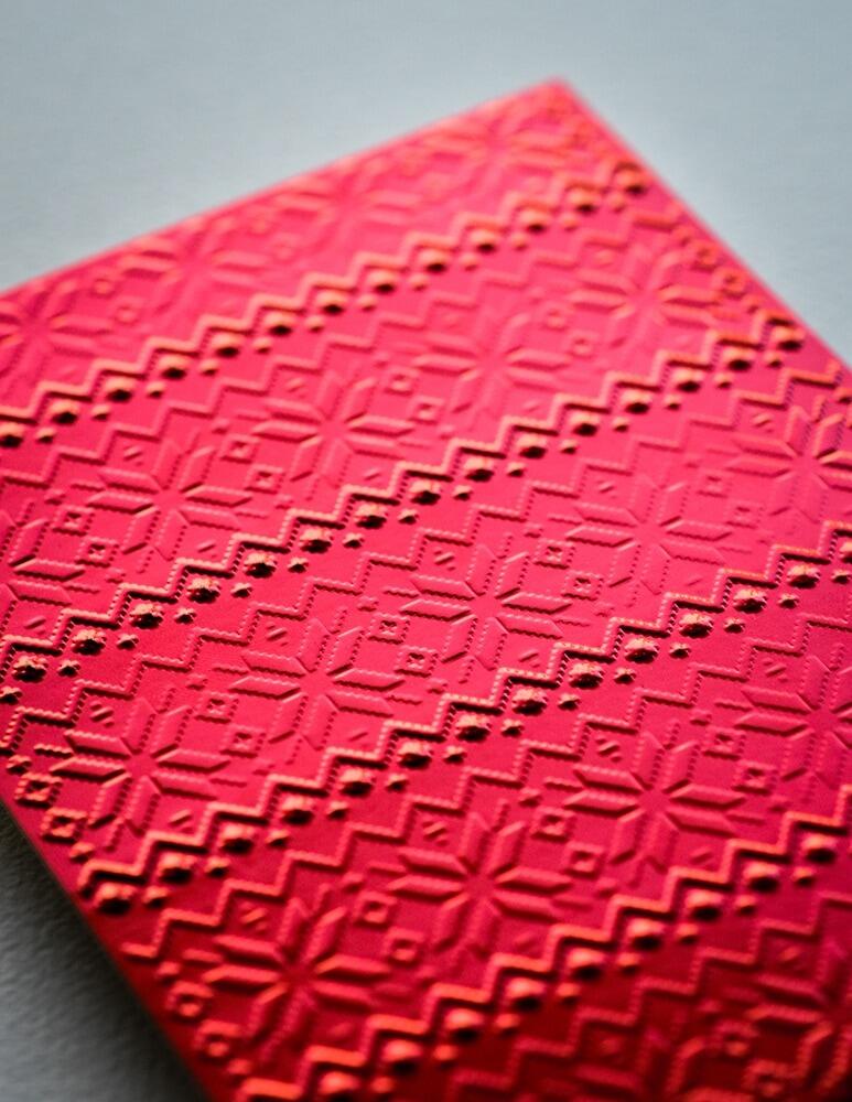 Memory Box - EF1044 Winter Knit 3D Embossing Folder