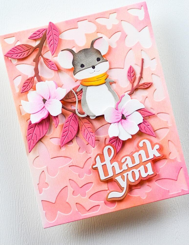 Memory Box - 94898 Town Mouse craft die
