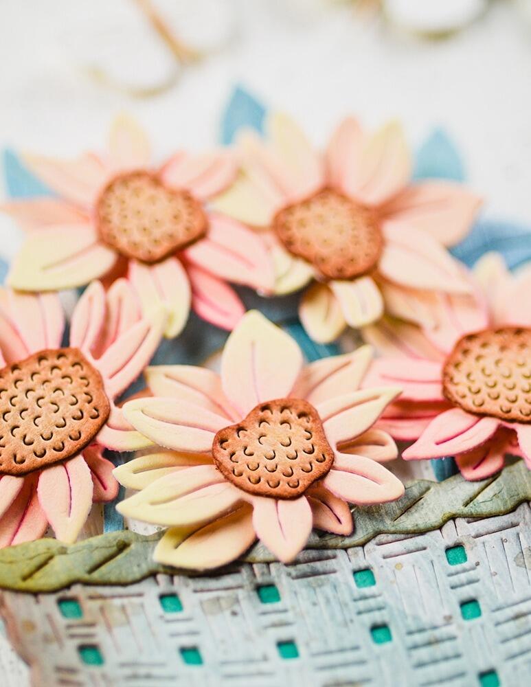 Memory Box - 94888 Flower Basket Bouquet craft die