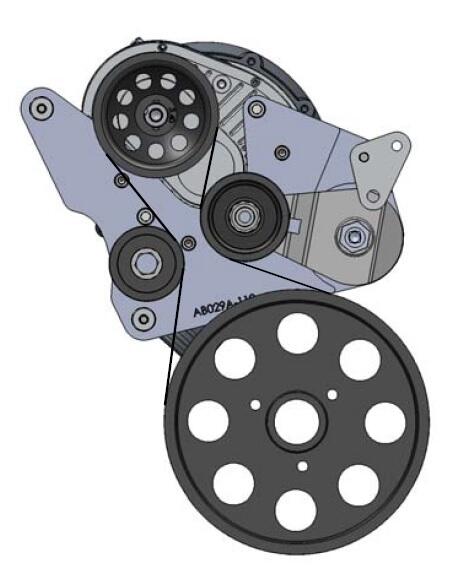 ATI 2GUSU-004 Corvette C7/C7 Z06 8 to 10 Rib Field Upgrade