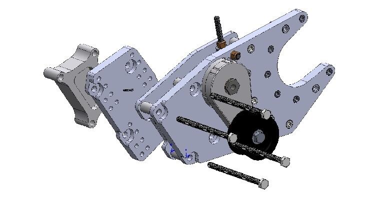 ATI AB038A-021 LSX RELOCATION BRACKET