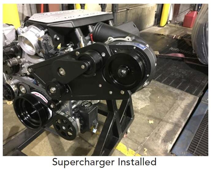 ATI 3LTBB-002 LT1 Gen 5 Engine Swap Main Bracket With H.D Tensioner