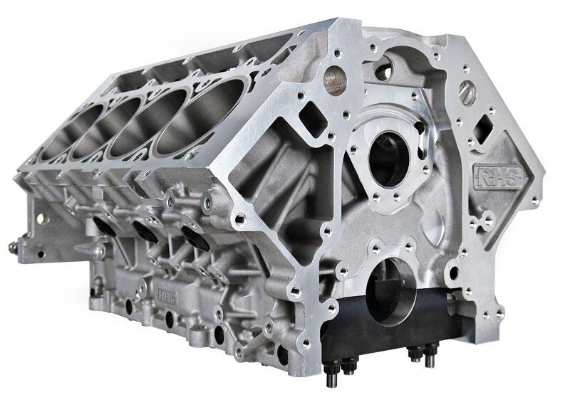 RHS 54903U LS Aluminum Race Block (Ready to Hone) 9.250" Standard Deck ...