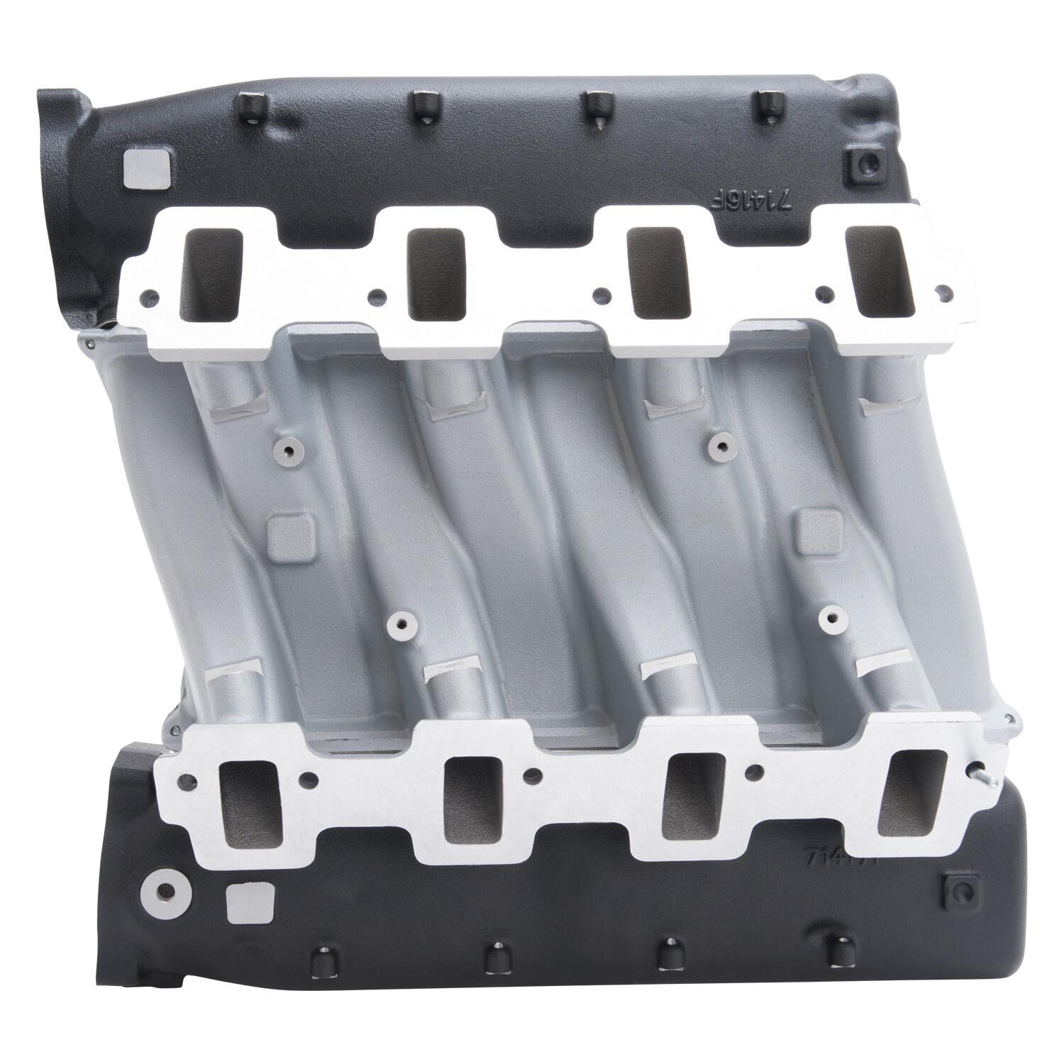 Edelbrock 71413 Cross-Ram Small Block LS3 Black Intake Manifold