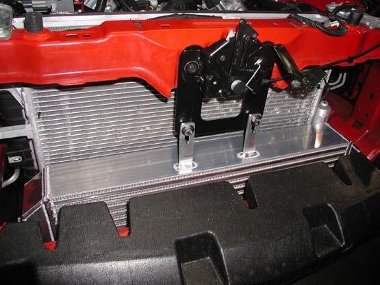 ATI AIGT1A-008 Race Intercooler Bracket - Black