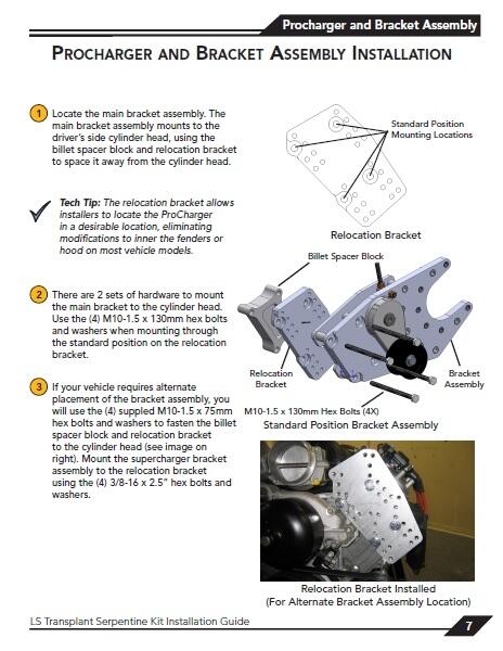 ATI AB007A-085 - SBC Repositioner Bracket for added clearance ...