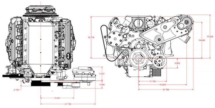 ATI 3LTBB-002 LT1 Gen 5 Engine Swap Main Bracket With H.D Tensioner