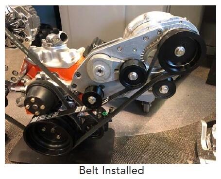 ATI 3CABB-022 SB Chevy SC 12 Rib H.D. Tensioner Main Brkt Bag