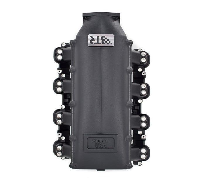 BTR TRA-7-BLK-P105-2I Trinity Intake Manifold For LS7 Dual Injector - Black