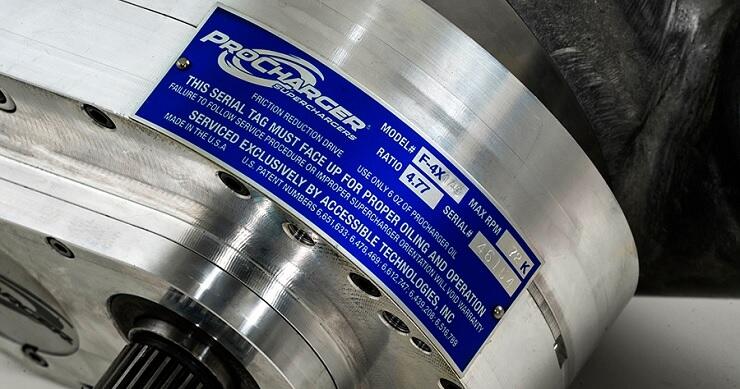 ATI PC318A-140-C-SP-T F-4X-140 ProCharger w/spline & threaded volute