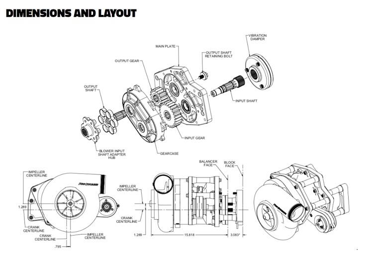 ATI 4CD-LSX-3 Chevrolet LSX F-3 CrankDrive