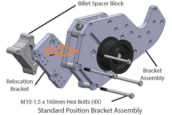 ATI AB038A-011 LSX Cog Main Bracket