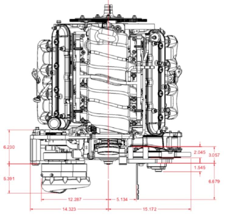 ATI 1GQ400-D1SC High Output D-1SC LSx Reverse Engine Swap