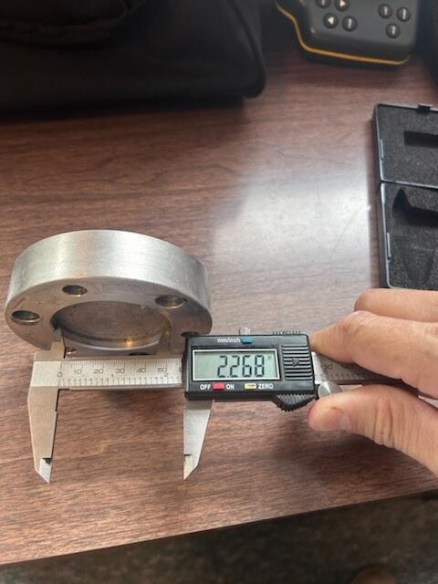 ATI LT1 ProCharger spacer dimensions for use with ATI balancer