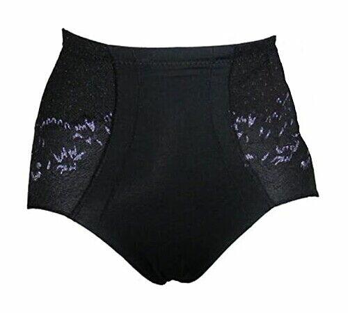 Bodyfit BF7043 Lace Brief Medium Tummy Control & Bum Lift Black