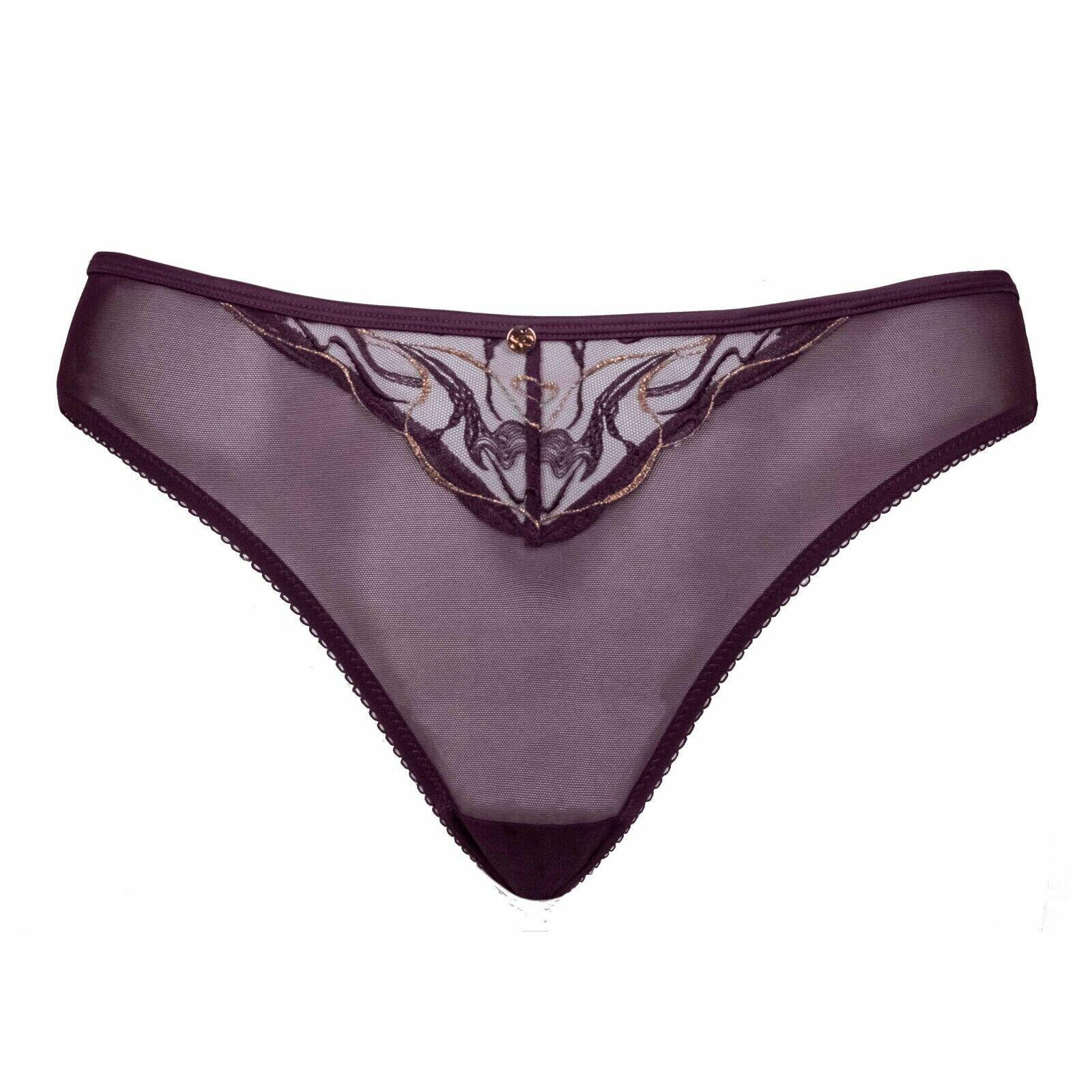 Scantilly by Curvy Kate Fascinate Brazilian Brief Plum