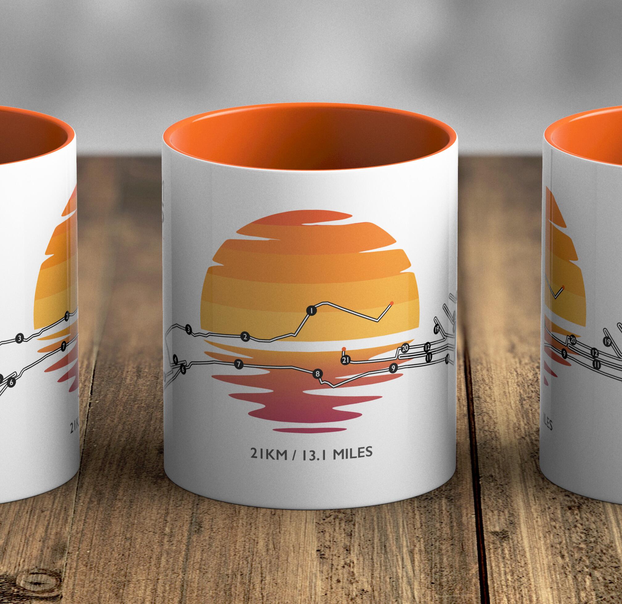 Benidorm Half Marathon Personalised Mug