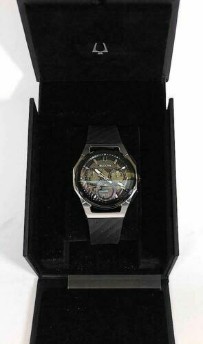 Bulova Rubber Chronograph Mens Watch Ref 98A161 Unworn with tags