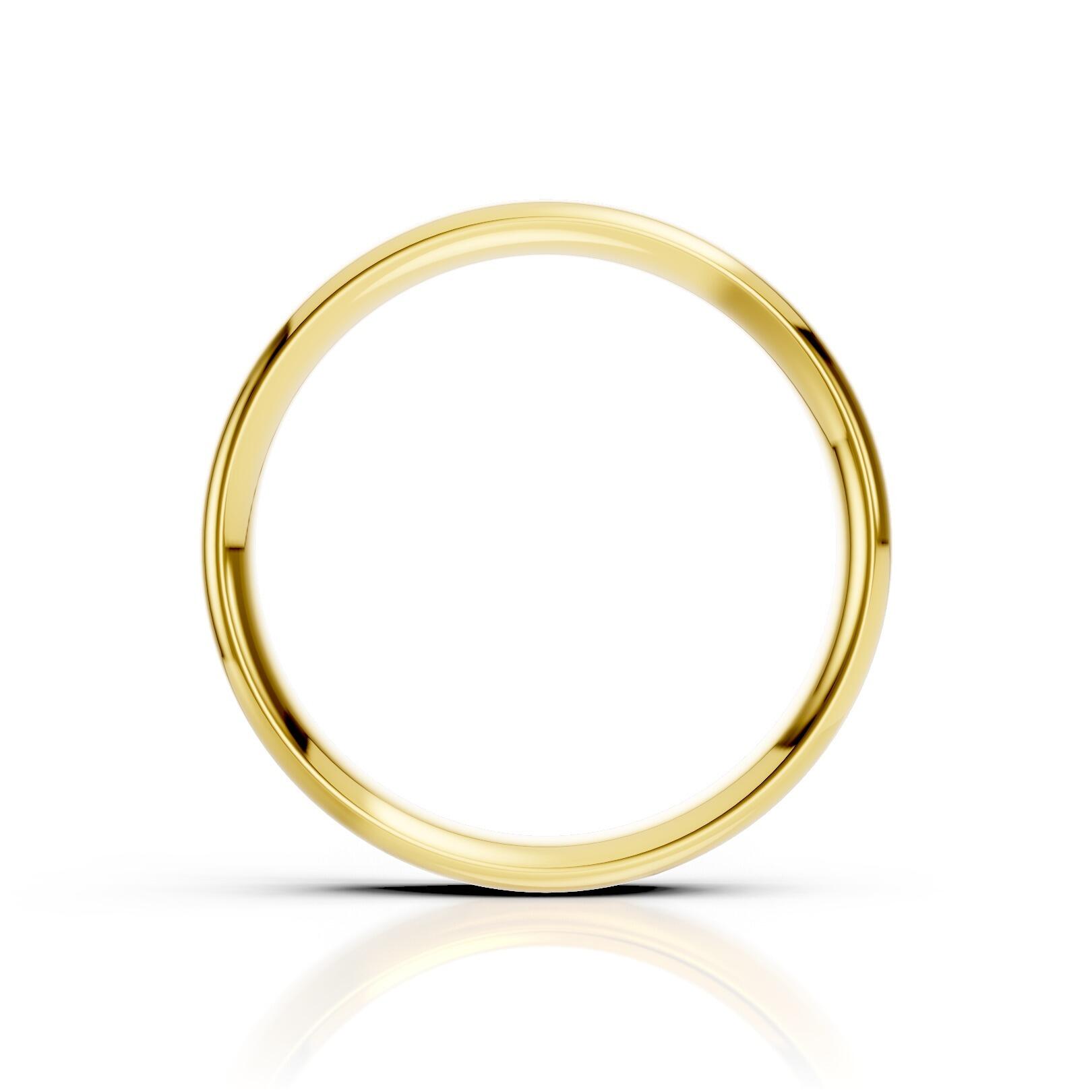 Ladies 4mm Medium Weight Traditional Court Wedding Band ...