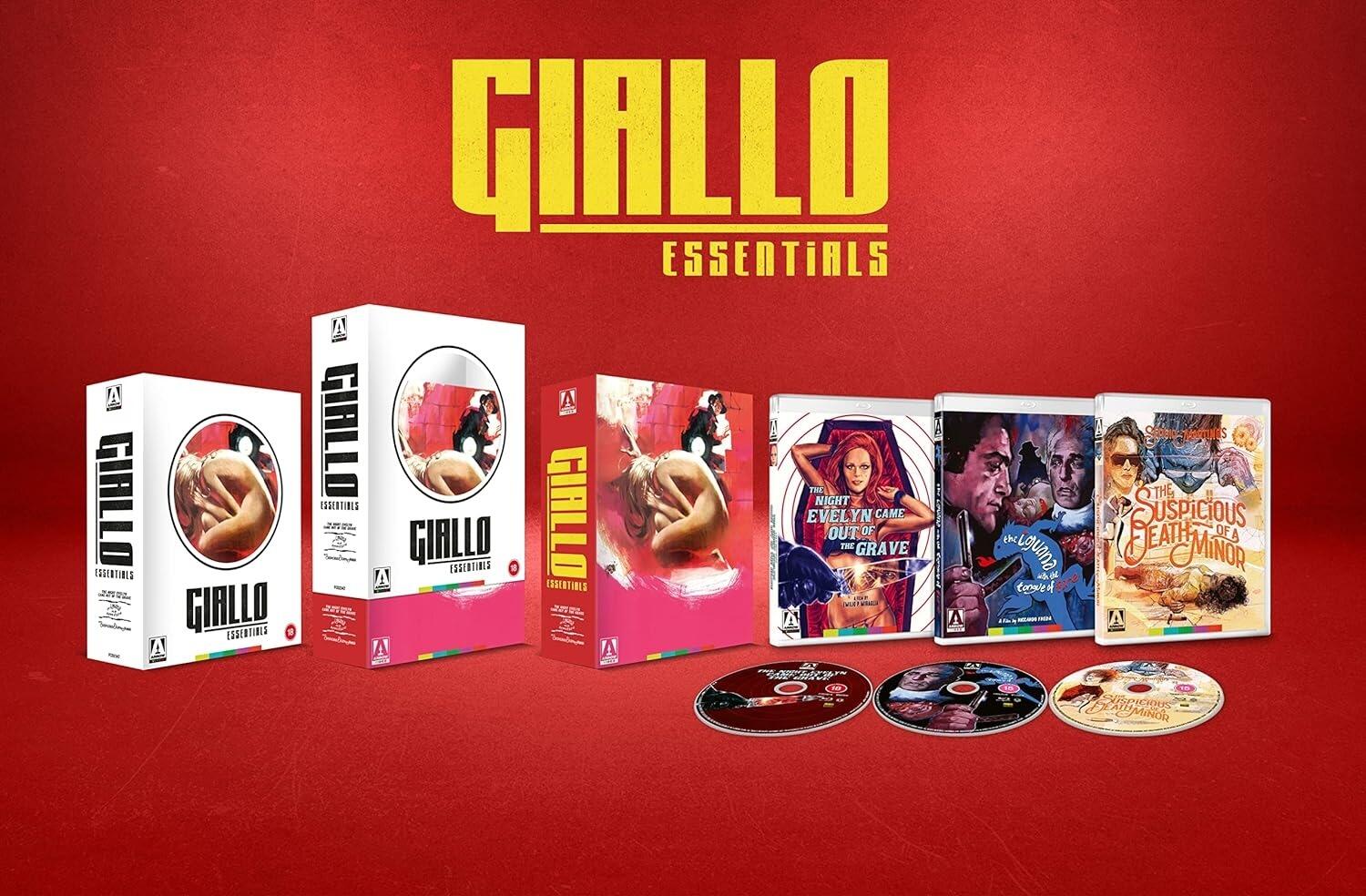 Giallo Essentials (White Edition) - Limited Edition - Box Set - Blu-Ray ...