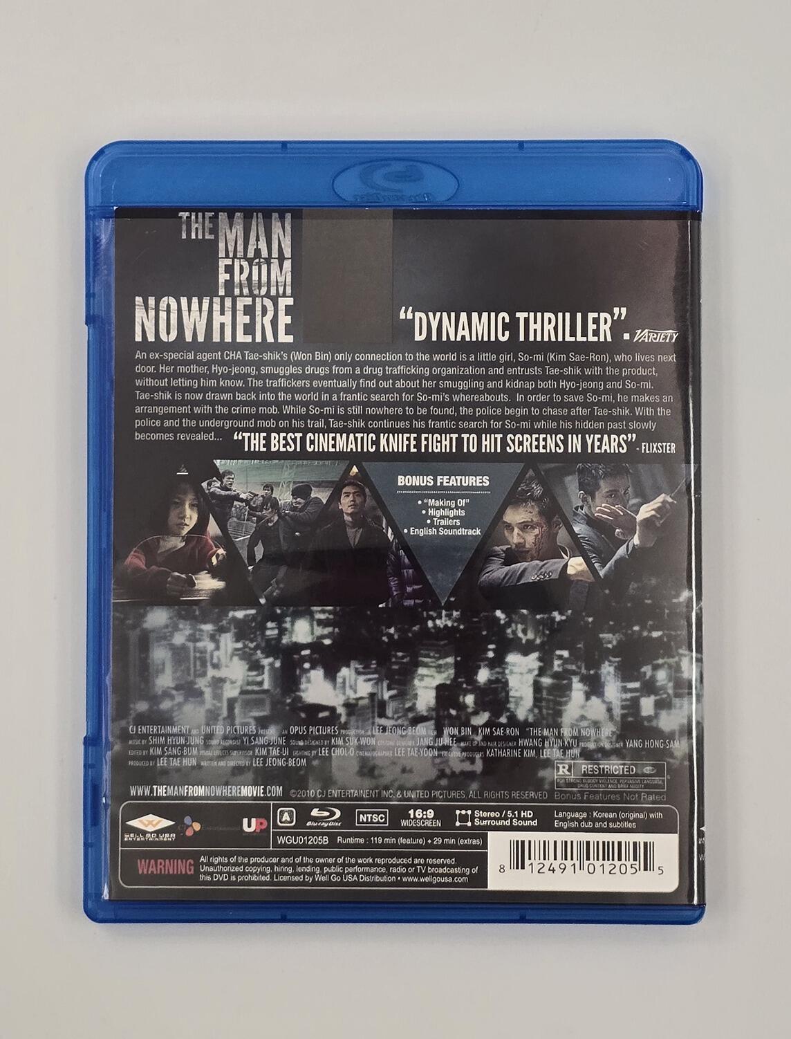 The Man From Nowhere Blu Ray
