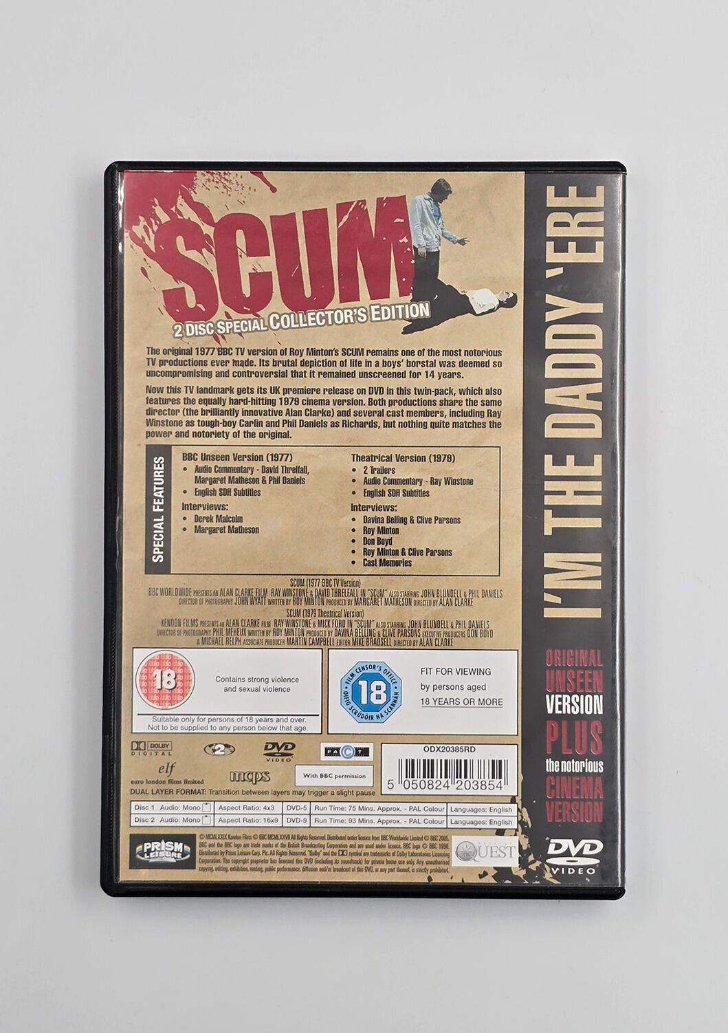 SCUM - DVD - Region 2 - [Pre-owned]