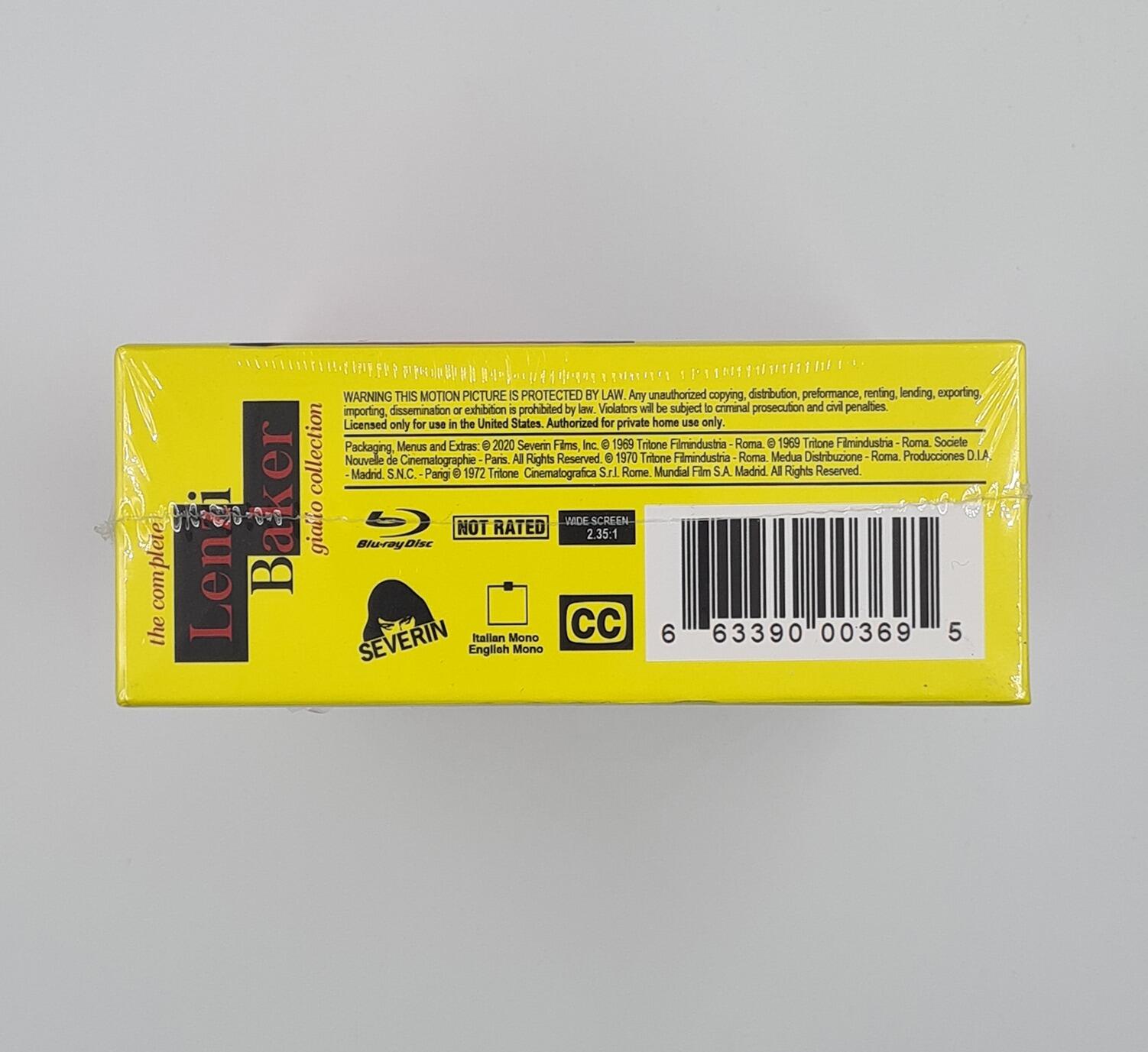 The Complete Lenzi/Baker Giallo Collection - Limited Edition Box Set ...