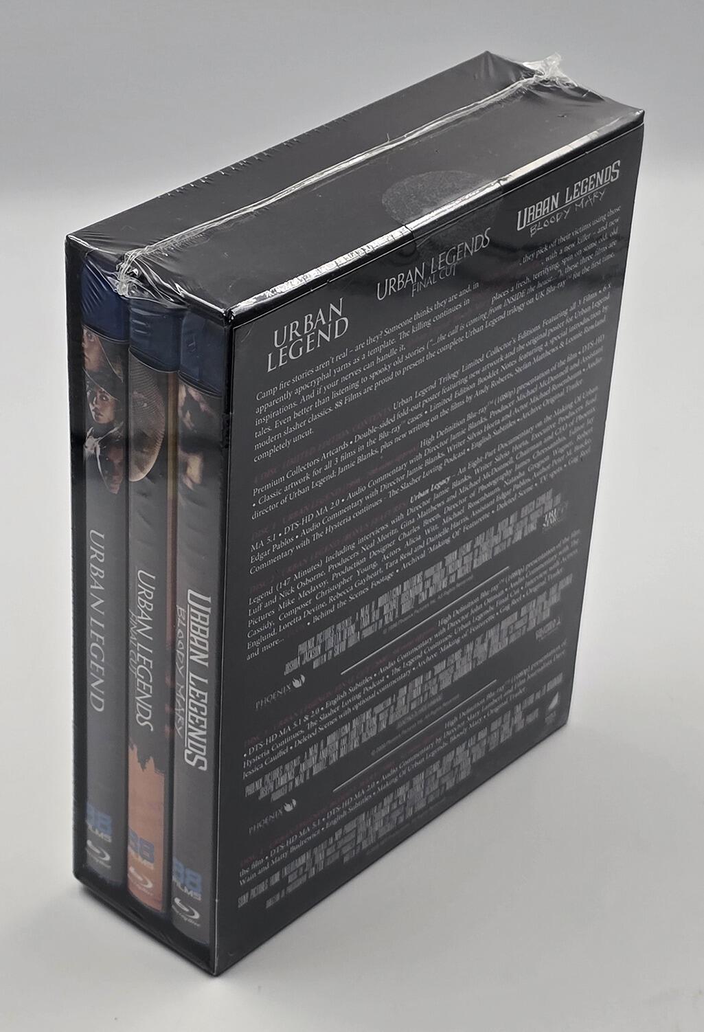 Urban Legend Trilogy - Limited Edition - Box Set - Blu-Ray - Region B ...