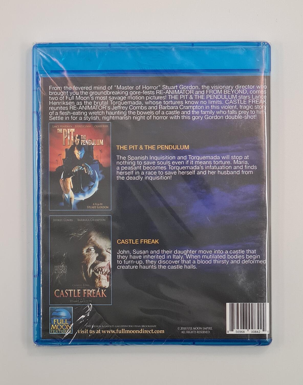 The Pit and the Pendulum / Castle Freak - Blu-Ray - Region Free - [New]