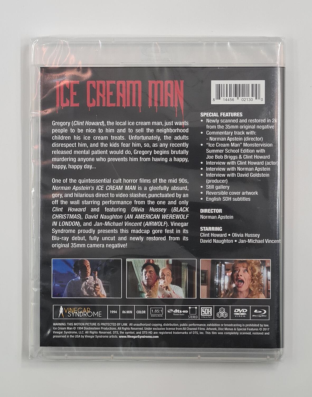 Ice Cream Man - Blu-Ray + DVD - Region Free - [New]