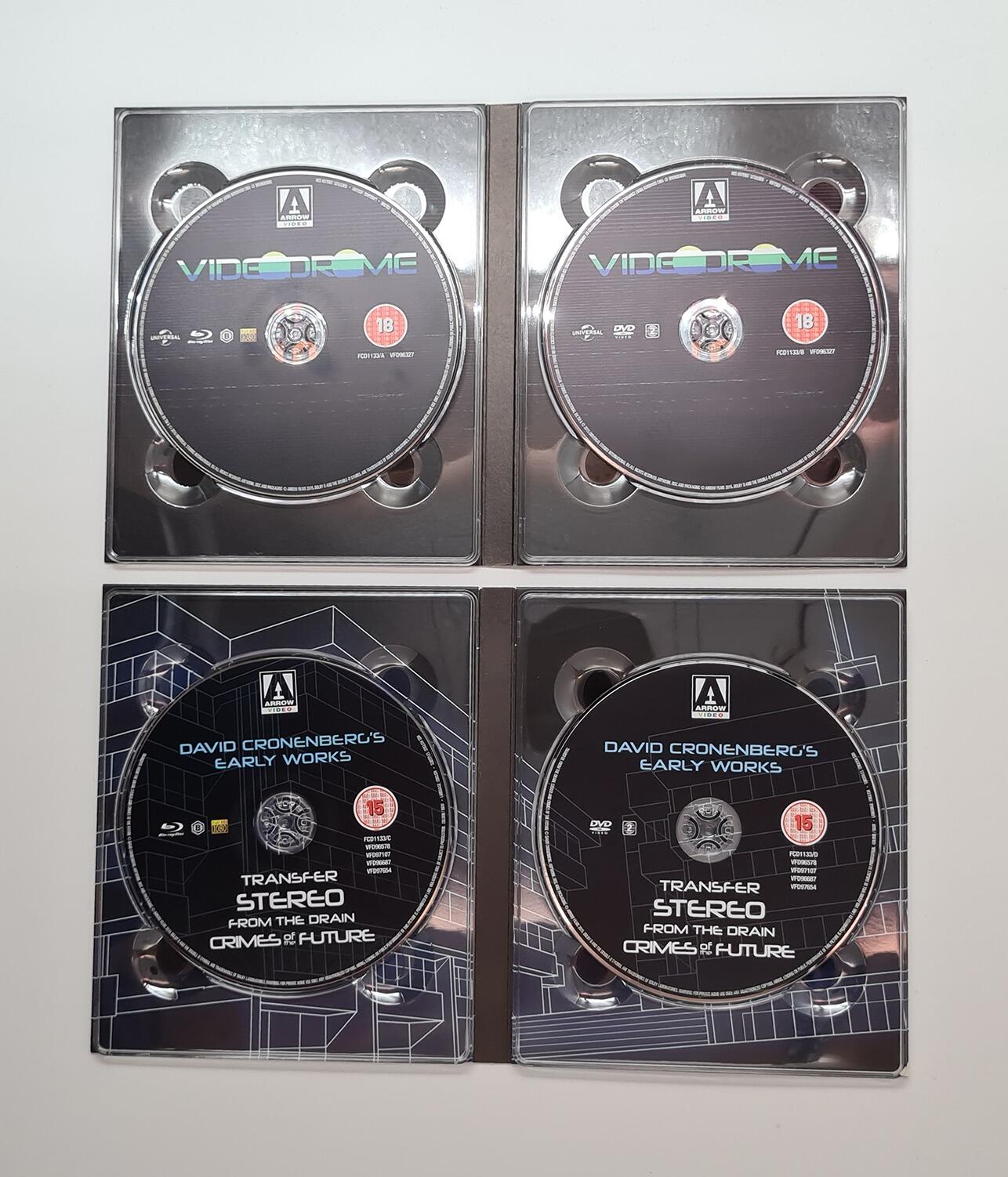 Videodrome / David Cronenberg's Early Works - Limited Edition - Box Set ...