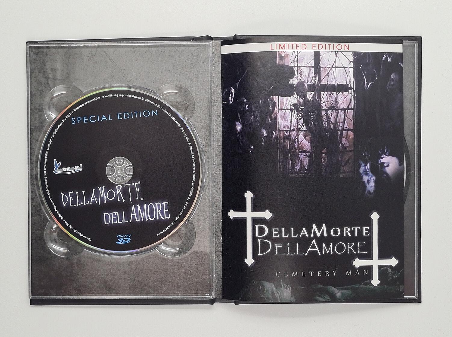 Cemetery Man (AKA Dellamorte Dellamore) - Limited Edition - Mediabook - Blu-Ray (Region Free ...