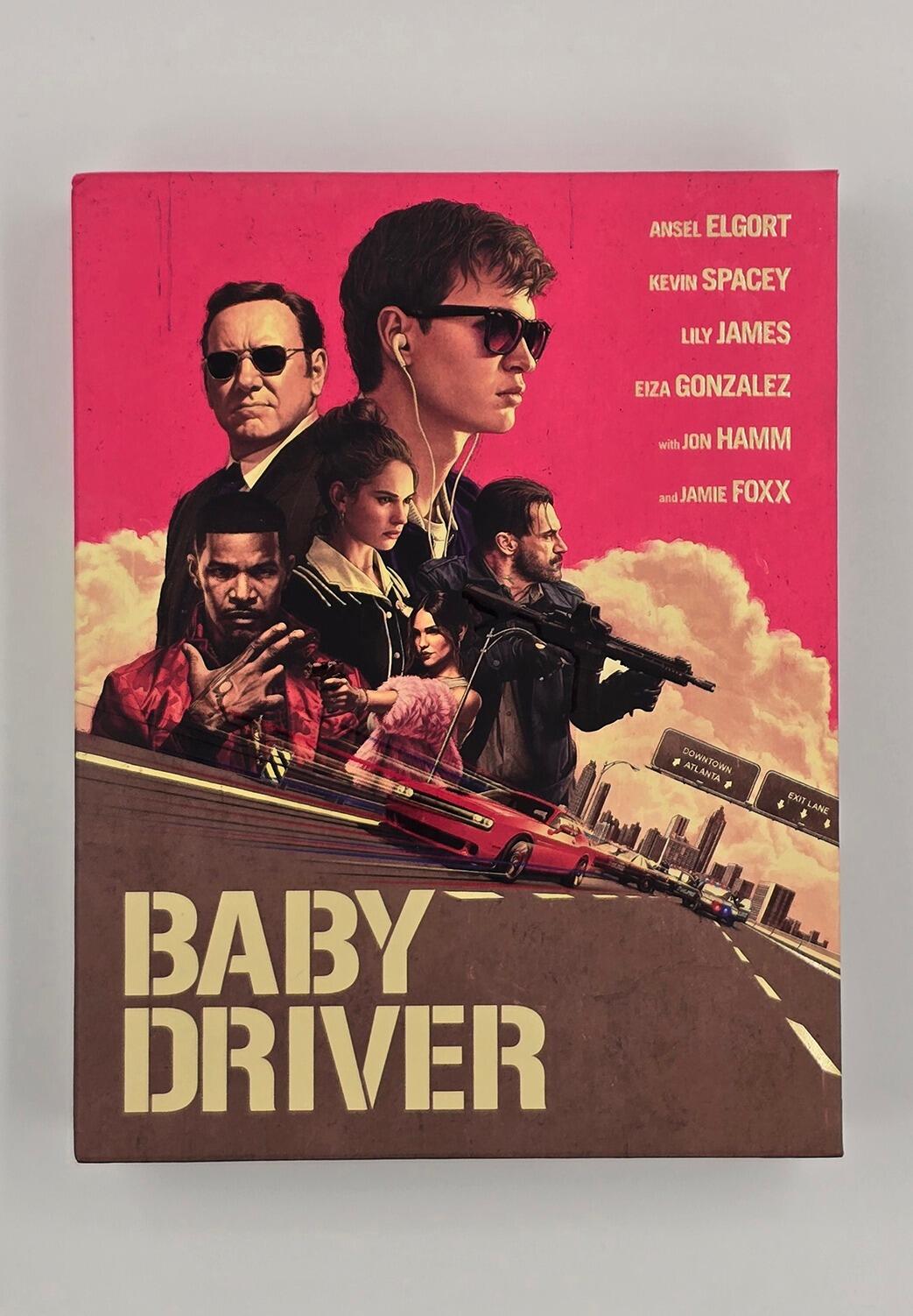Baby Driver - Limited Edition - KimichiDVD Exclusive Steelbook - Box ...