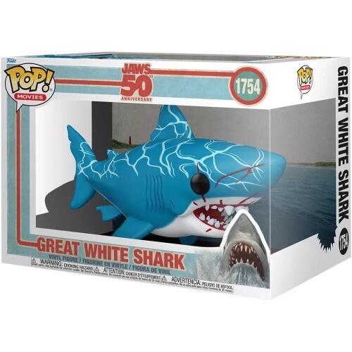 Jaws - Super Sized POP! Vinyl Figure - Great White Shark (Retro) - 15 ...