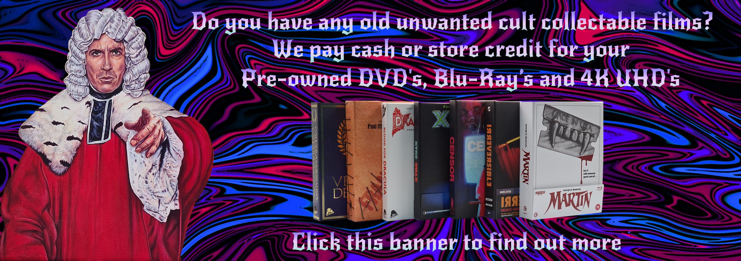 The Cult Media Film Store - Cult Movies on DVD, Blu-Ray and 4K UHD