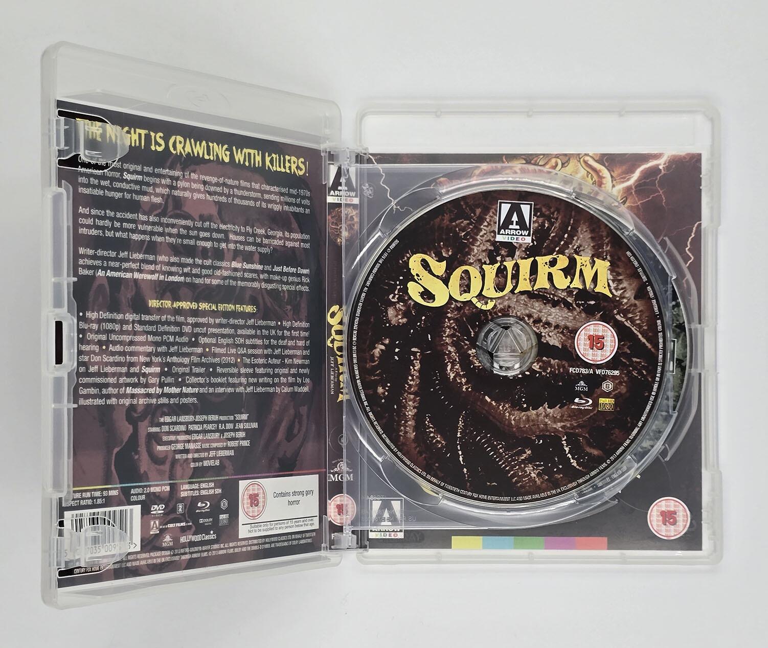 Squirm - Blu-Ray (Region B) + DVD (Region 2) - [Pre-owned]